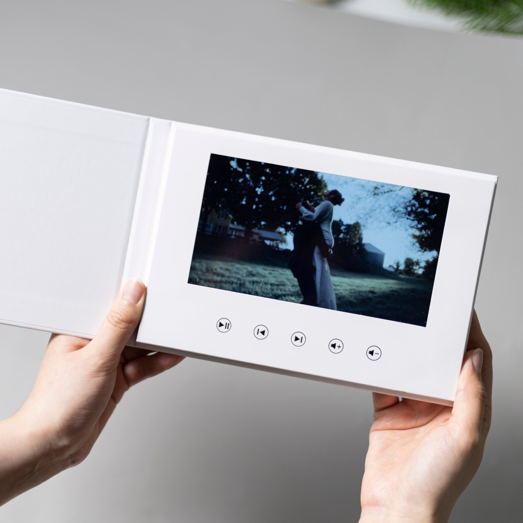 Personalized Video Book | Video Album that plays video | Wedding Gifts